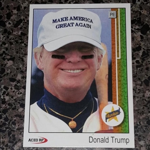 aceo | Accessories | Donald Trump Aceo Baseball Card | Poshmark